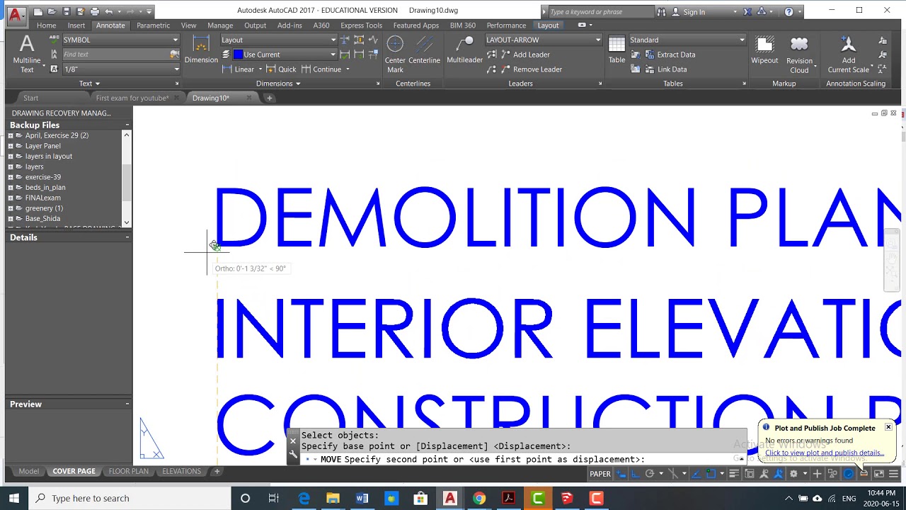 Cross-Reference your drawing - YouTube