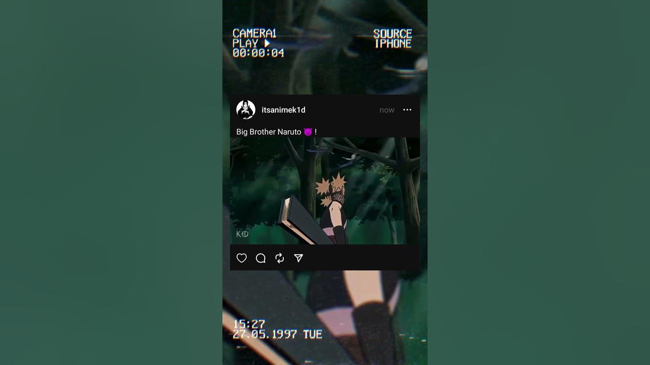 Big Brother Naruto 👿 Shorts Narutouzumaki Konohamarusarutobi Youtube