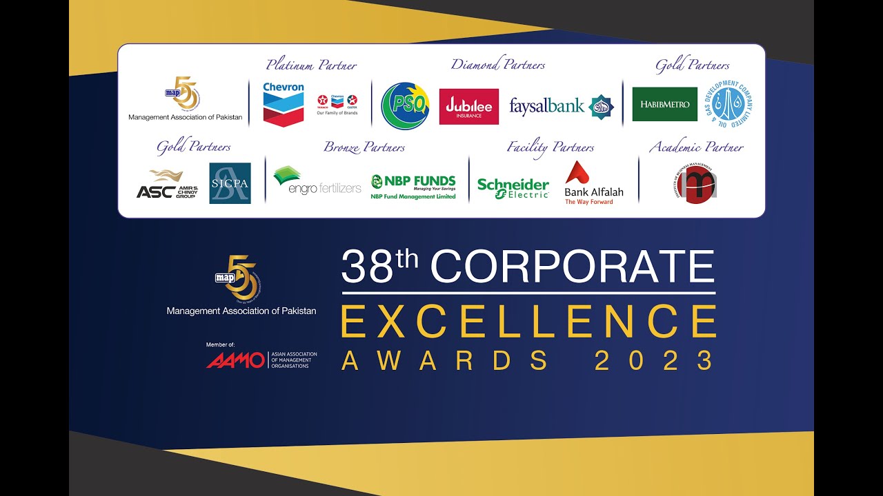 MAP's 38th Corporate Excellence Awards | October 4th 2023 (Complete ...