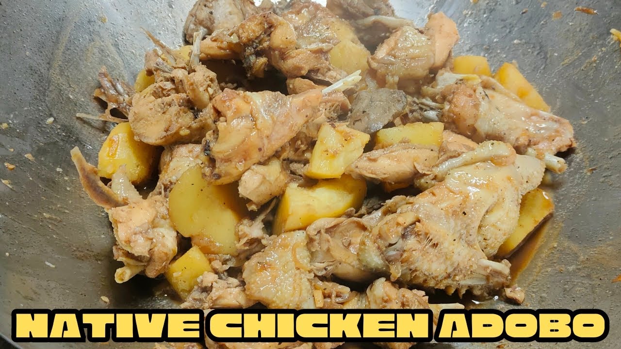 NATIVE CHICKEN ADOBO - YouTube