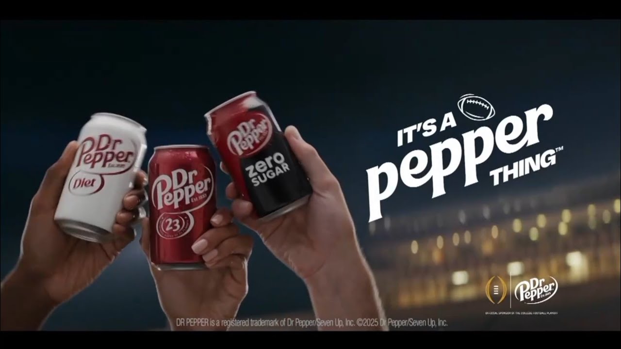 Dr Pepper Commercial (2025) - YouTube