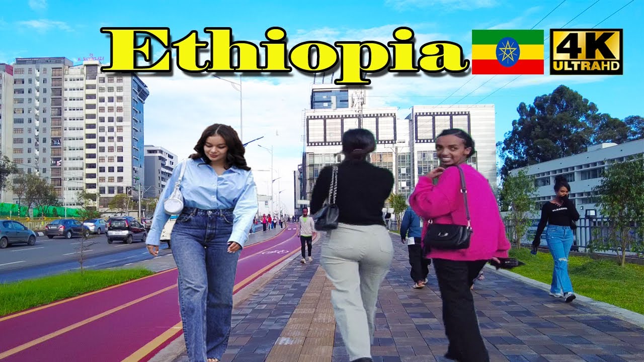 በአጭር ጊዜ ፏ ልውጥ ያለው ከመገናኛ ሲኤምሲ መንገድ| Addis Ababa Walking Tour 🇪🇹 [4K ...