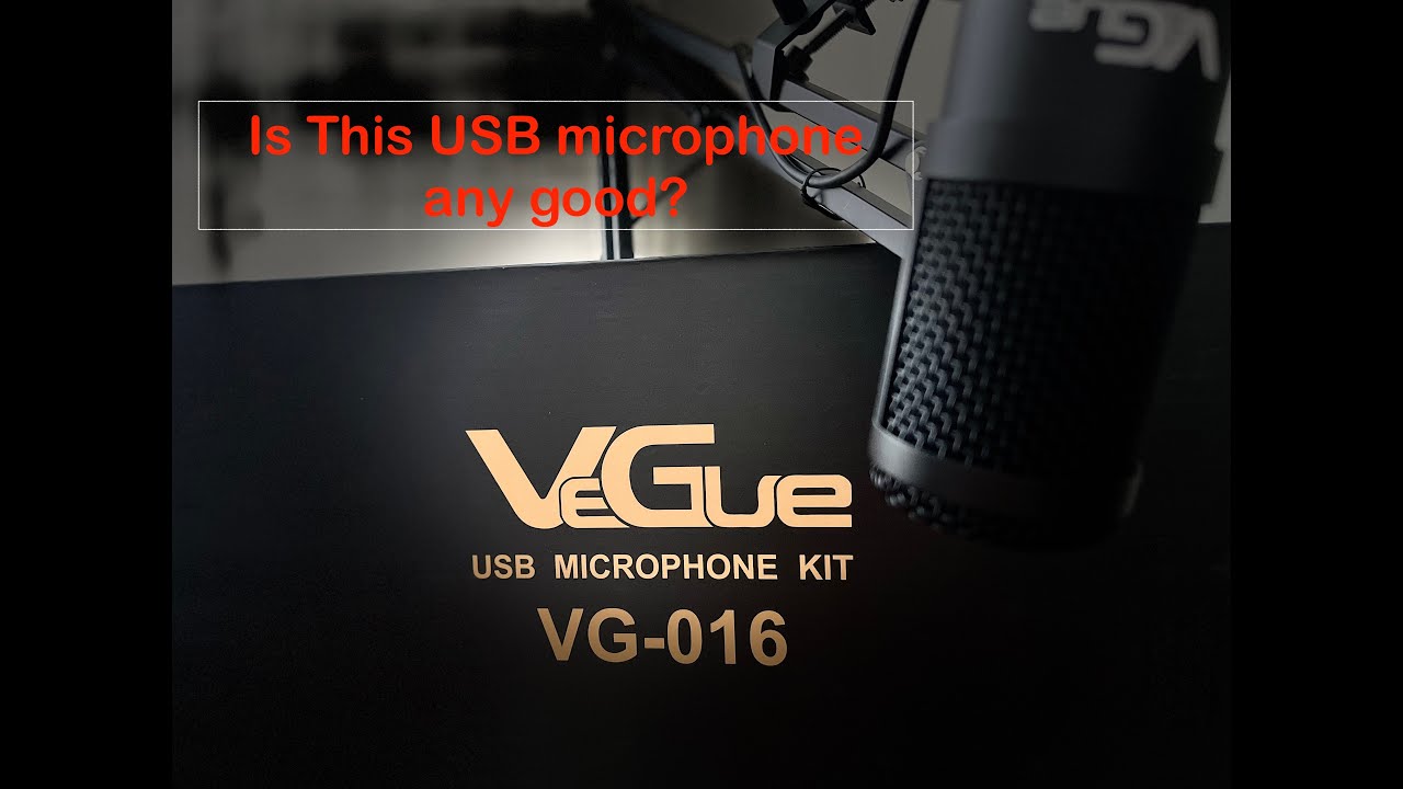 Is this microphone really good?! Vegue VG-016 unboxing and review - YouTube