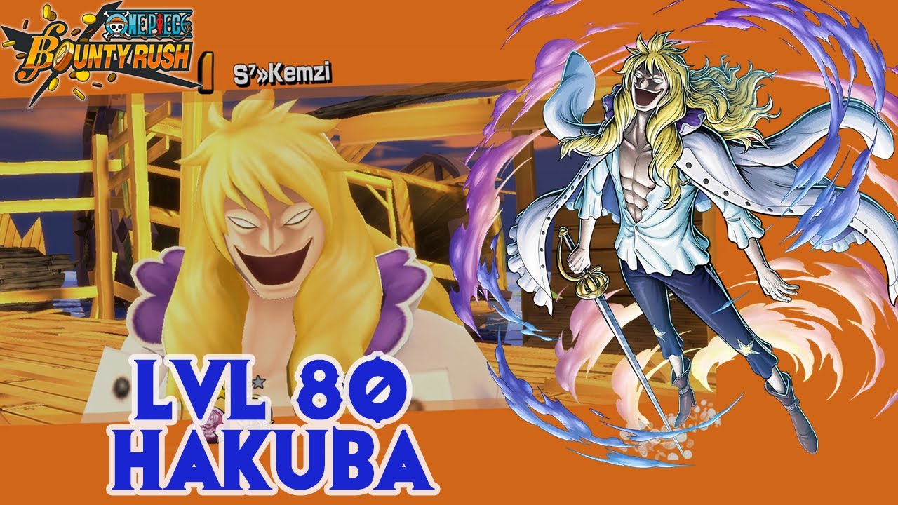 LVL 80 5 STAR HAKUBA (SLICING WINDS OF ROMMEL) GAMEPLAY |ONE PIECE ...