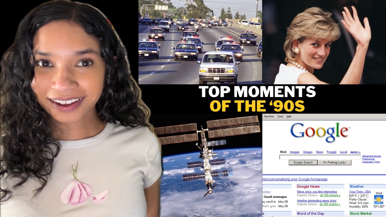 25 Defining Moments of the 1990s - YouTube