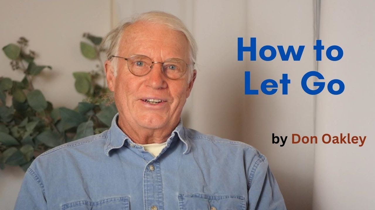 How to Let Go - YouTube