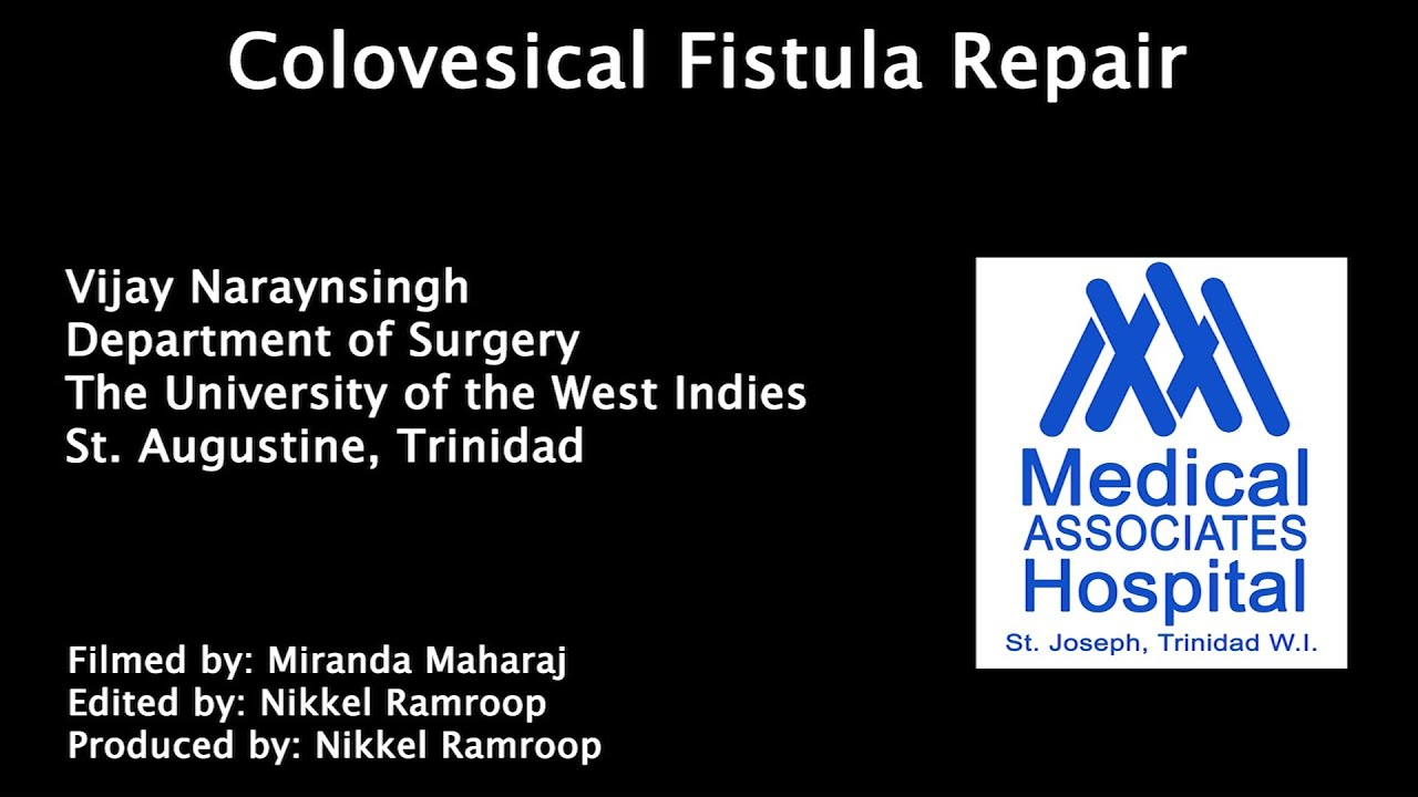 Colovesical Fistula Repair - YouTube
