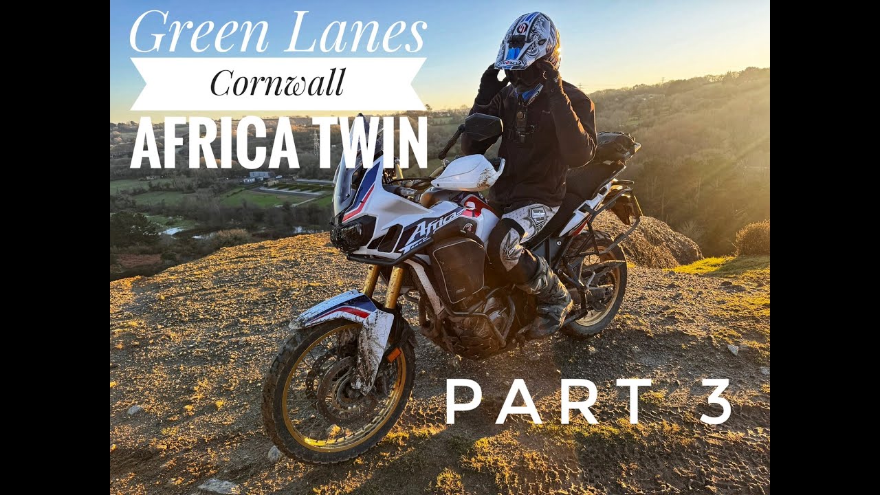 Green Lanes Cornwall Africa Twin Part 3 (TET Southwest) - YouTube