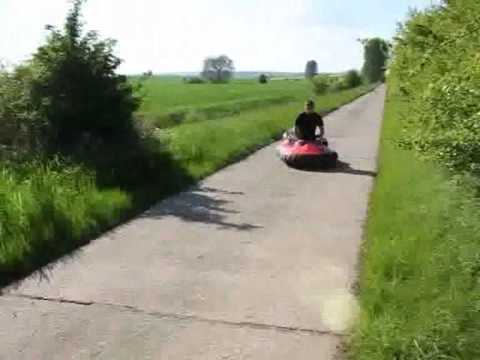 Real Hovercraft for KIDs! MAD hovercraft KIDcraft can also carry adult ...