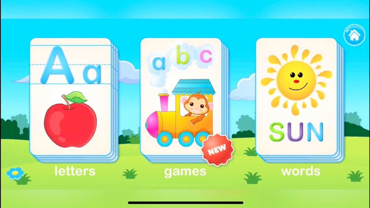English alphabet A B C Learning for kids - YouTube