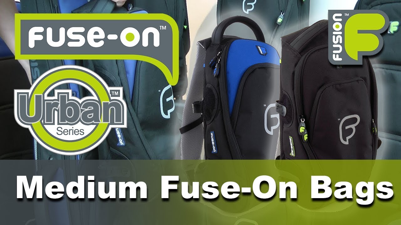 Urban Medium Fuse On Backpack (by Fusion-Bags.com) - YouTube