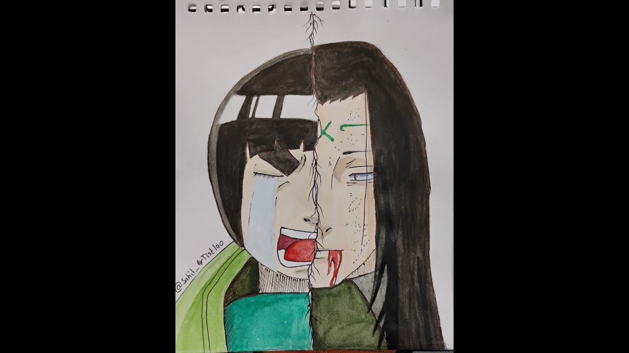 Rock lee vs Neji Hyuga "Part_2" - YouTube