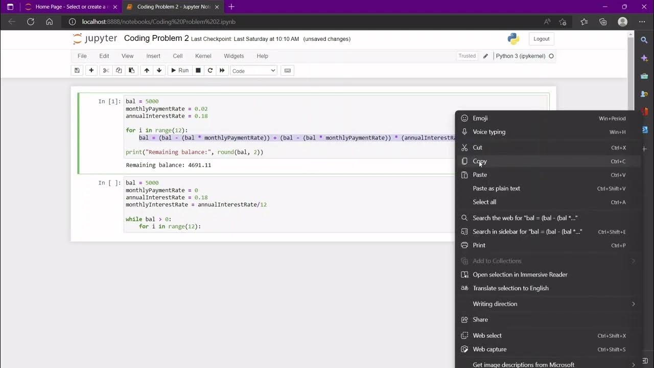 Coding Problem 2 - Problem 2 - YouTube