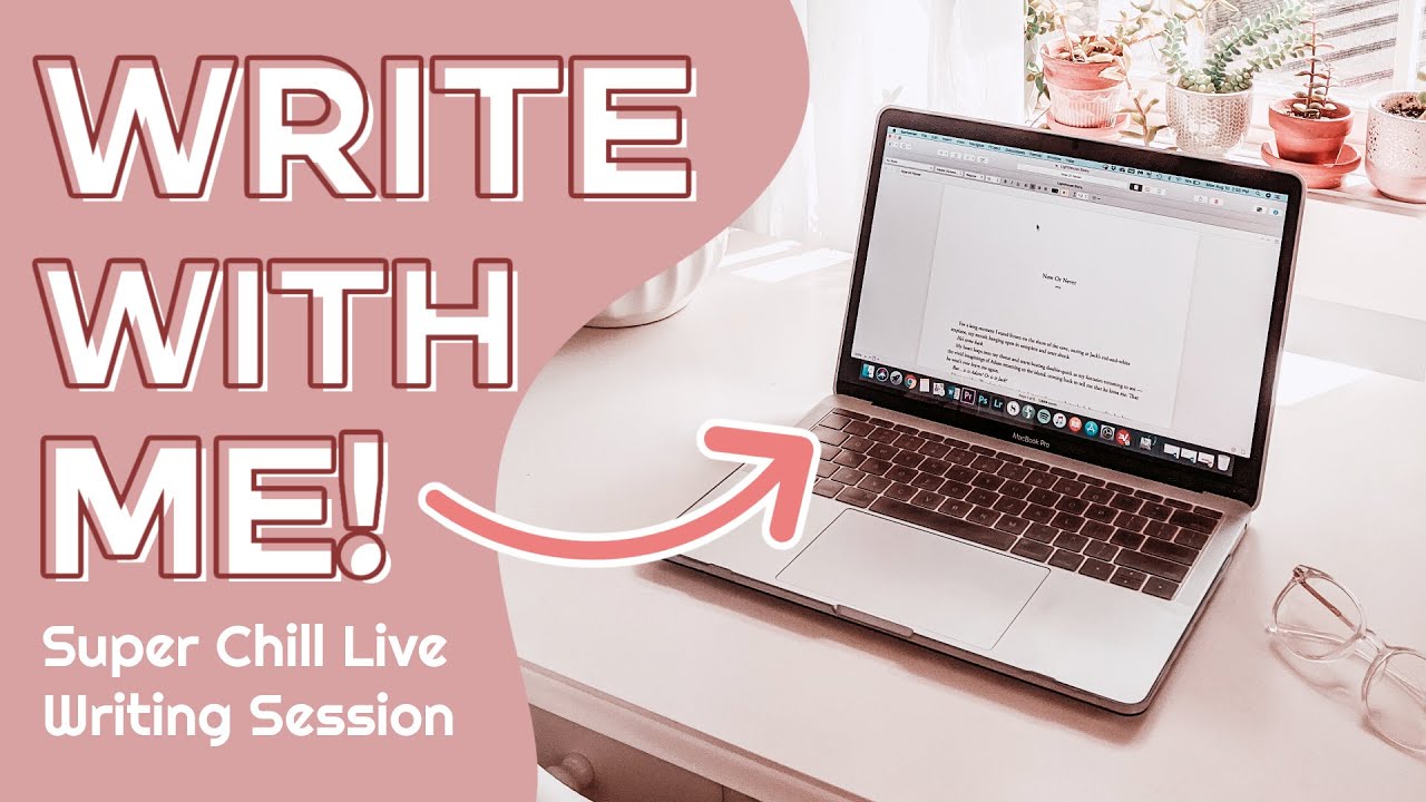 Write With Me LIVESTREAM ️ super chill writing session - YouTube