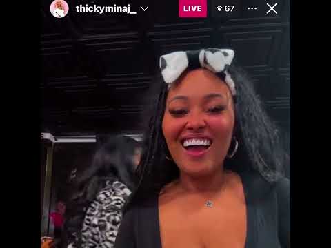 Thicky Minaj Instagram Live (4/21/24)