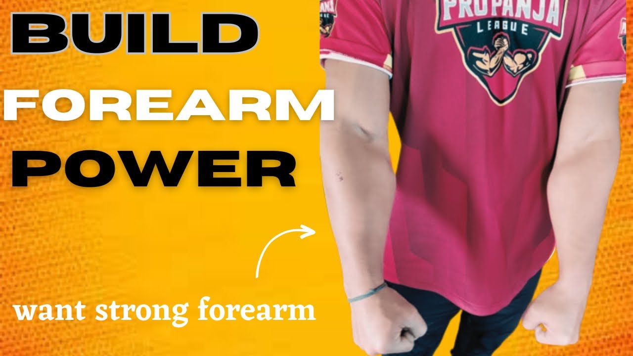 Exercises To Build Big And Strong Forearms || Armwrestling Forearms ...
