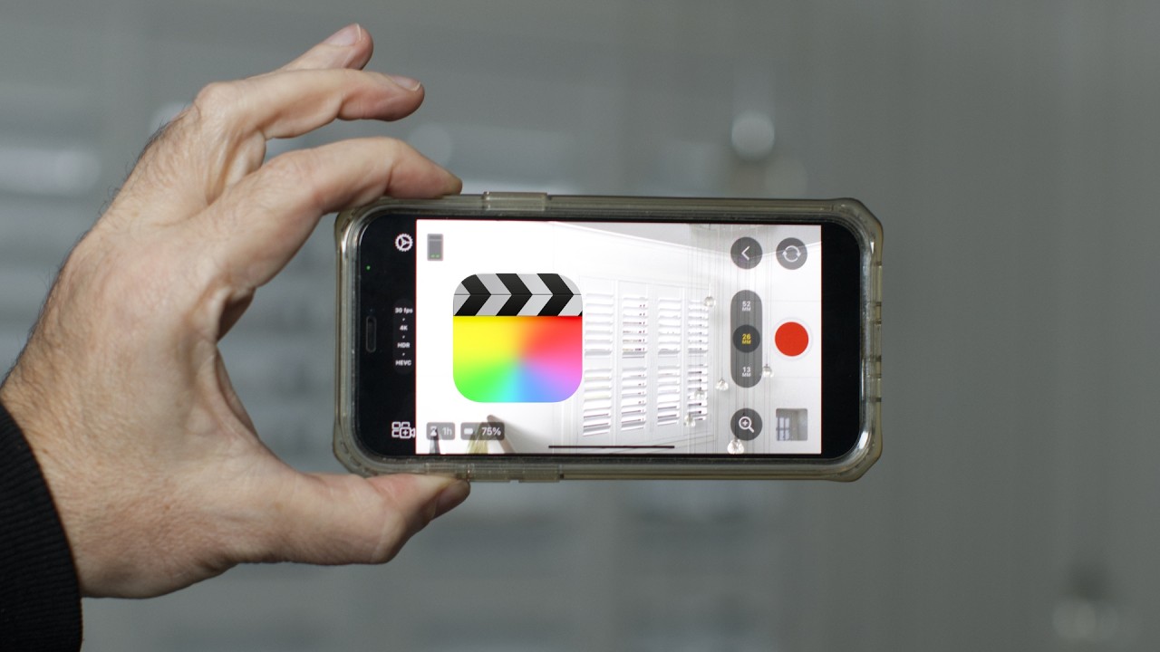 New Apple Final Cut Camera App - YouTube