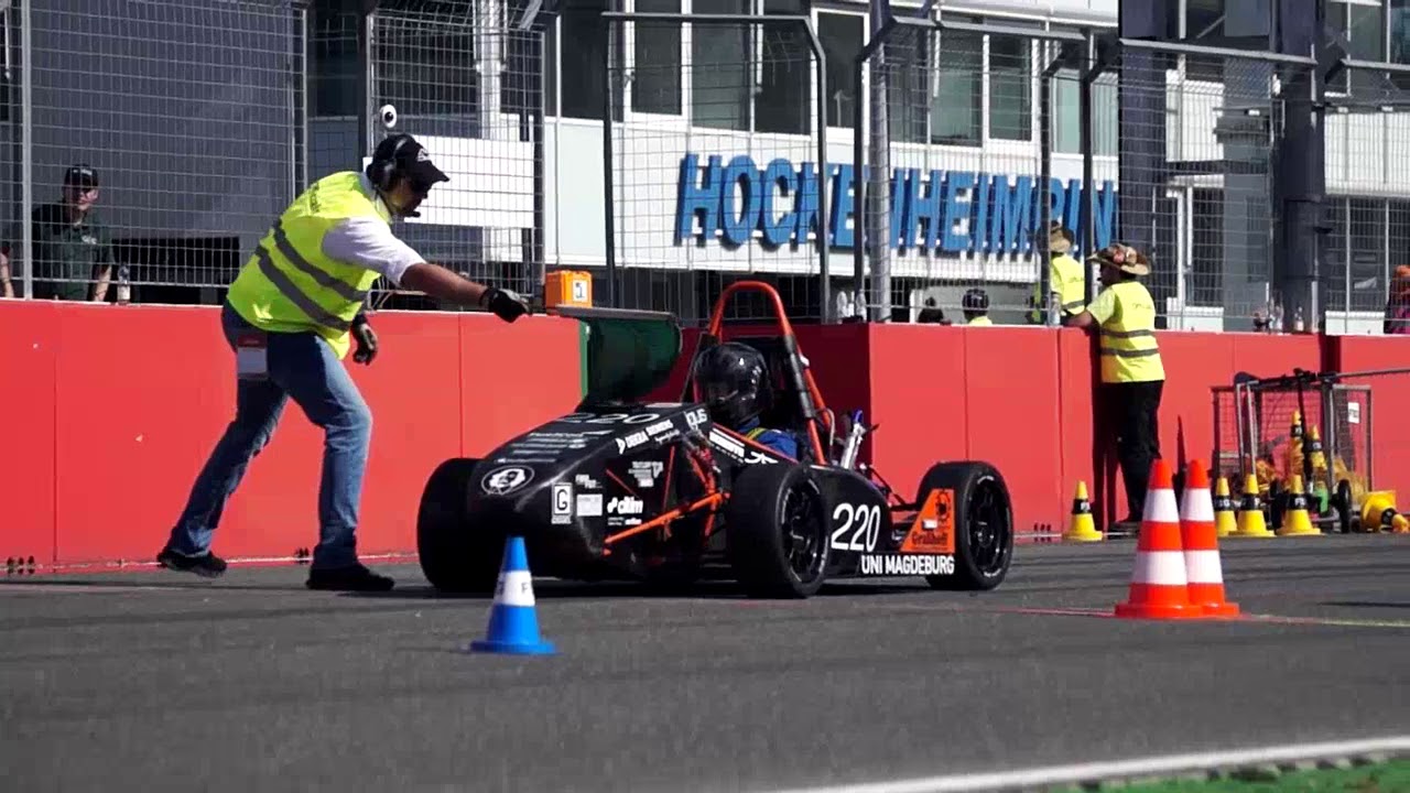 UMD Racing FSG 2018 - Scrutineering, Statics, Acceleration, AutoX - YouTube