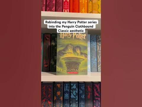Harry Potter book 6 rebind! #harrypotter #bookbinding #cricut # ...