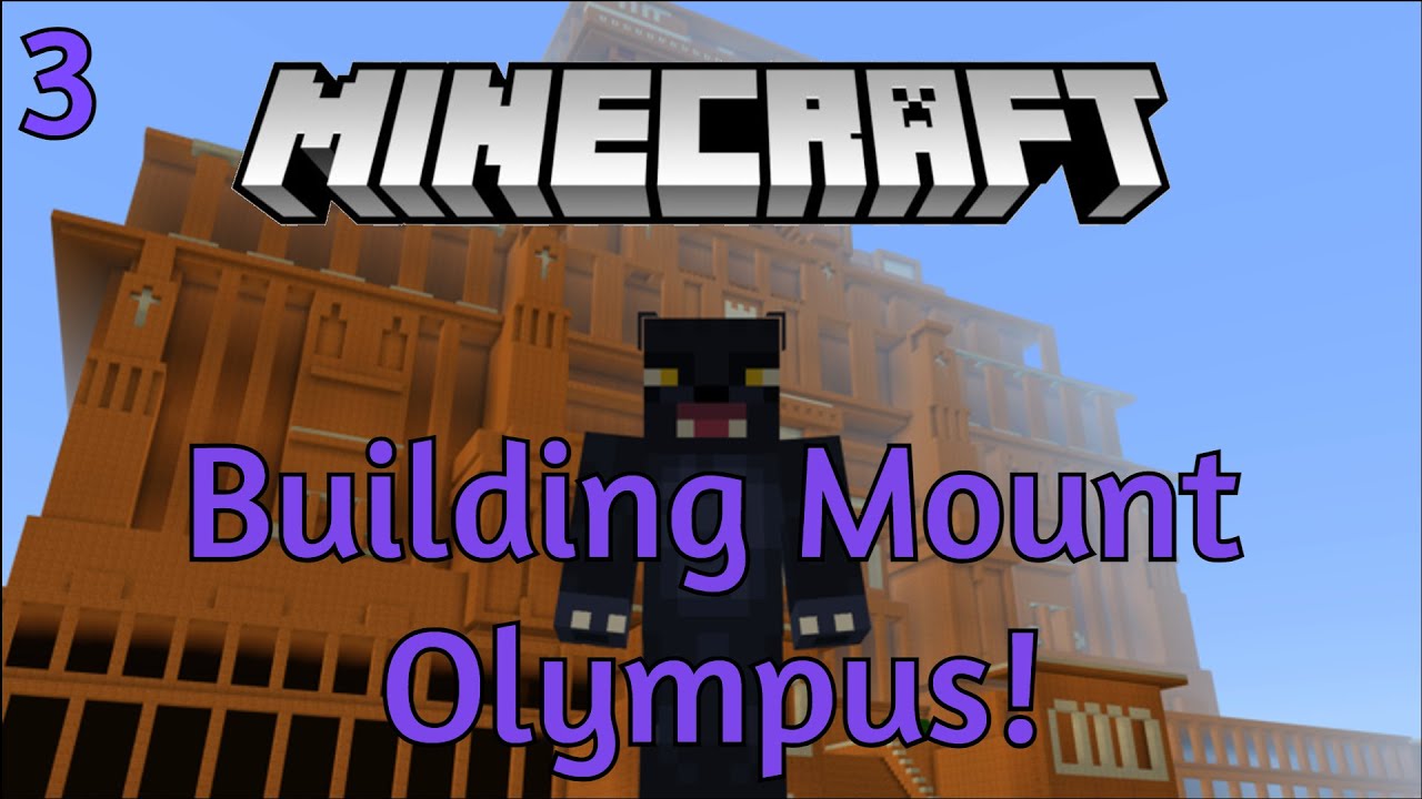 Building Mount Olympus in Minecraft!! (3) - YouTube