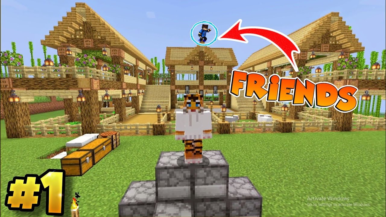 I Build Super House In Minecraft SMP #1 - YouTube