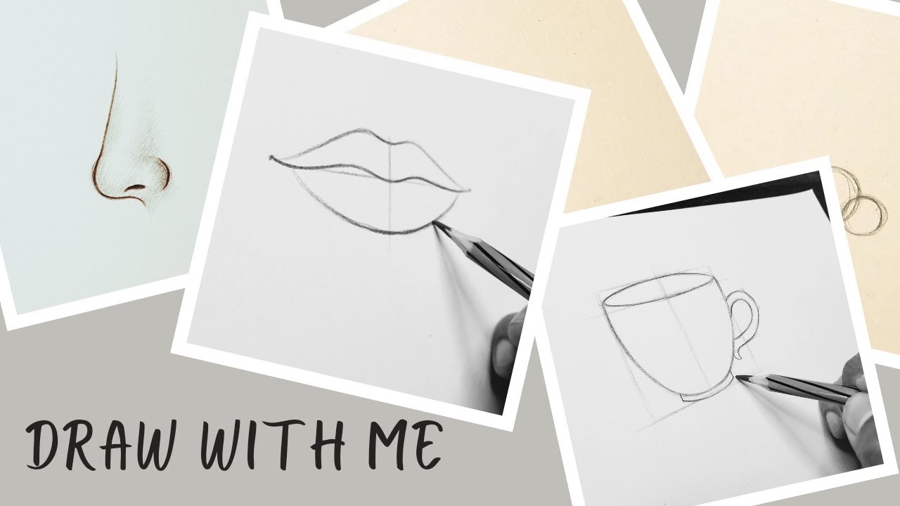 How to draw Easy | Draw With Me so Easy | How to draw Easy Stuff in ...