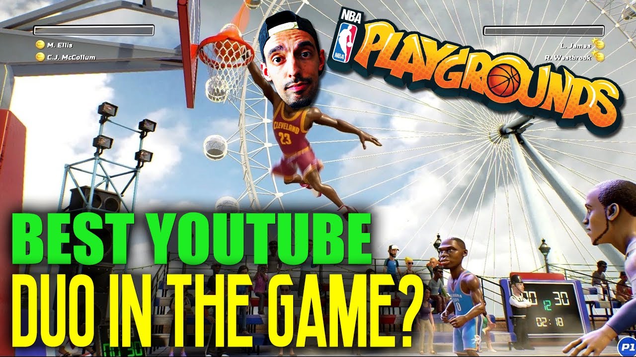 QJB & IMAV ARE THE BEST YOUTUBE DUO IN THE GAME! | NBA PLAYGROUNDS ...