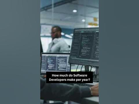 How much do Software Developers make per year? #shorts # ...