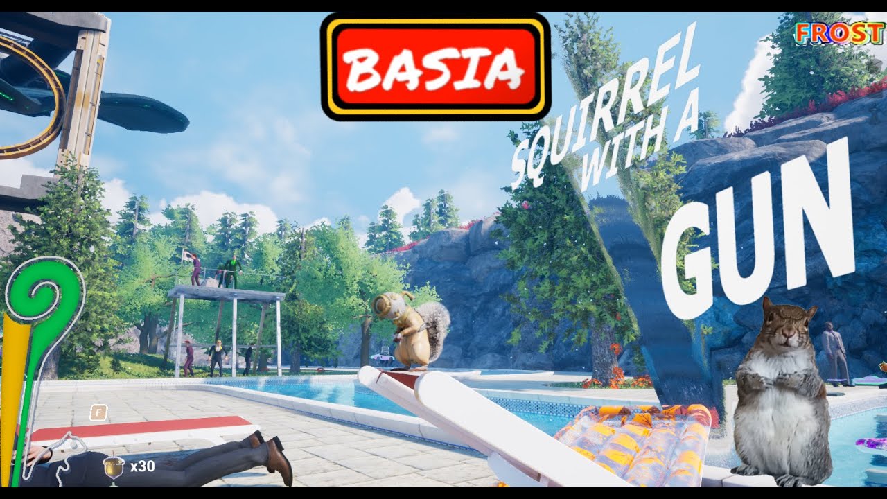 Squirrel With A Gun & BASIA LIVE STREAM PC GAME#2 NEED NEW PC - YouTube