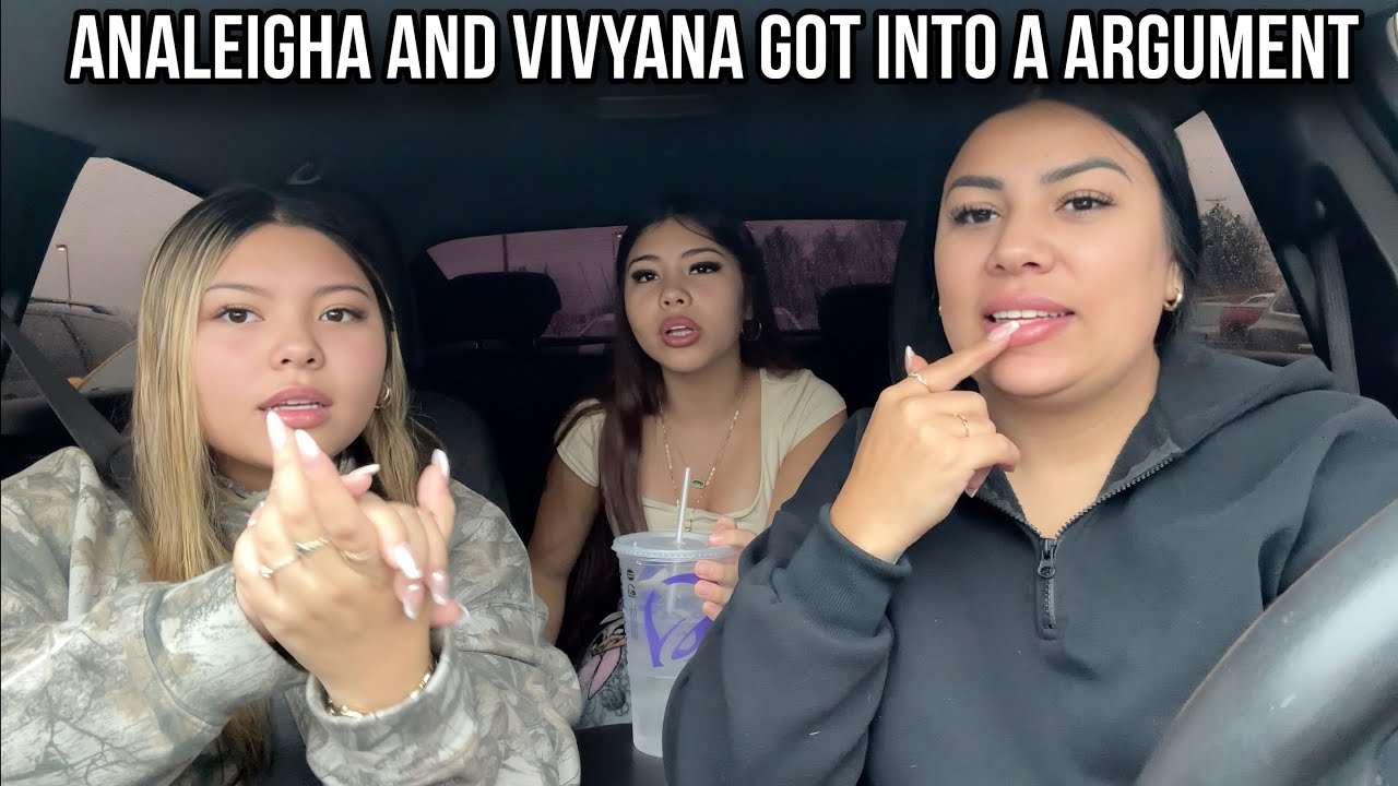 Analeigha And Vivyana Got Into A Huge Argument *Stroy Time* - YouTube