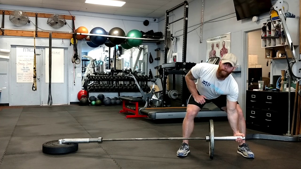 Landmine Deadlift to Rotational Press - YouTube