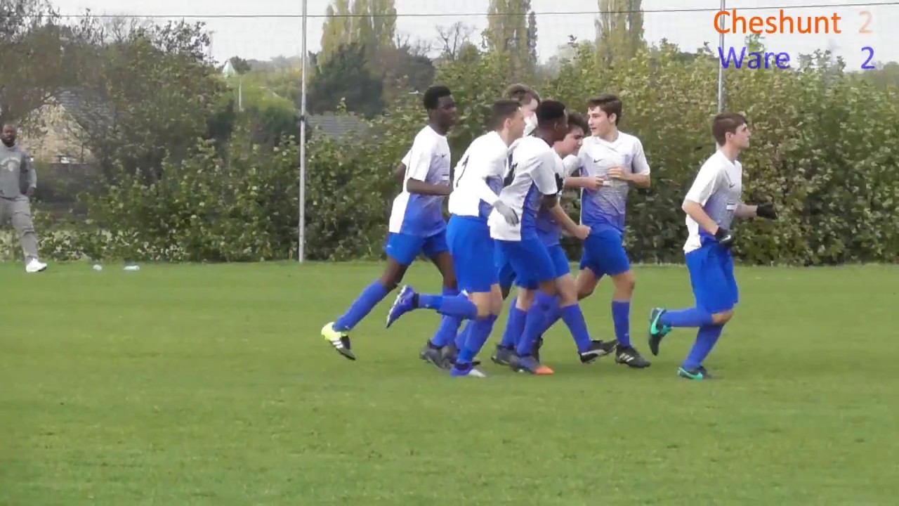 Cheshunt U16 v Ware FC U16 04/11/18 Goals - YouTube