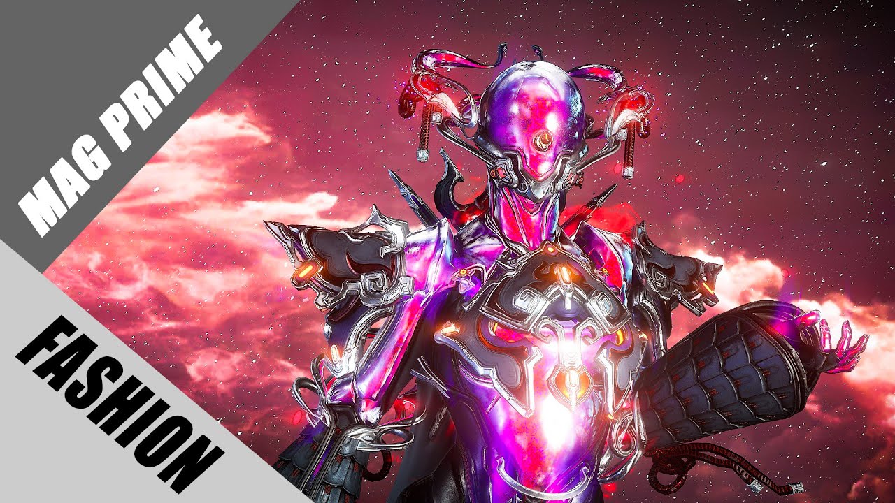 Warframe | Fashion Frame | Mag Prime : Astral Destroyer - YouTube
