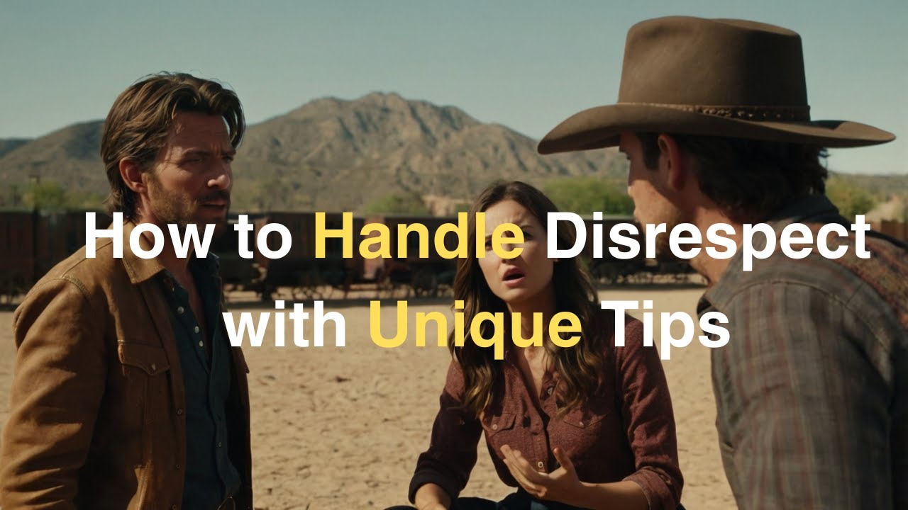 How to Handle Disrespect with Unique Tips - YouTube