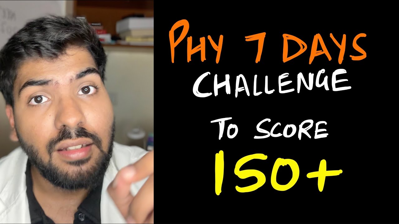 Physics 7 days challenge to cross 150 in NEET PHYSICS! #neet2026 - YouTube