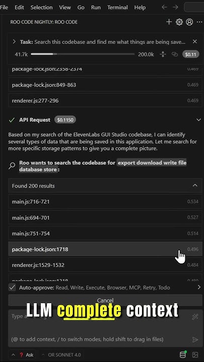 Roo's Codebase Indexing - YouTube
