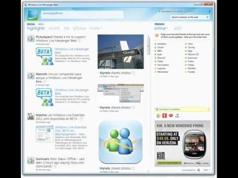 windows live messenger 2012 To windows Xp - YouTube