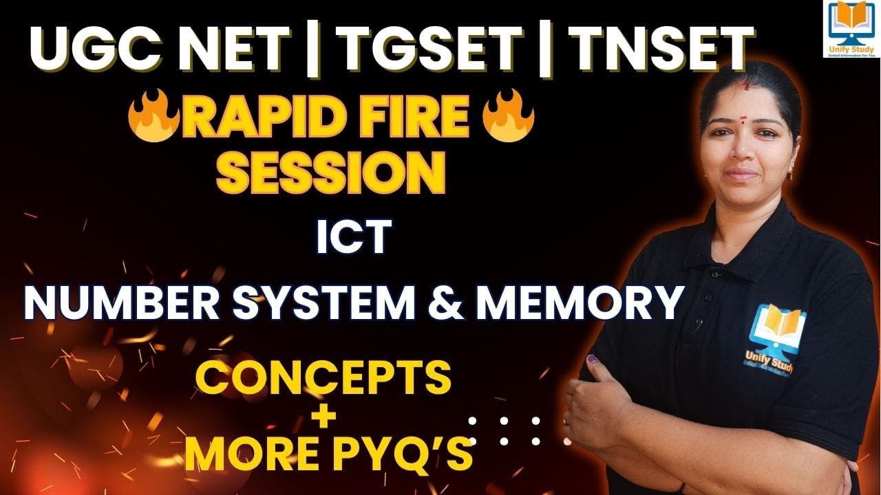 Rapid FIRE Session-ICT-Number System & Memory for TG SET|TN SET|KSET|WB ...
