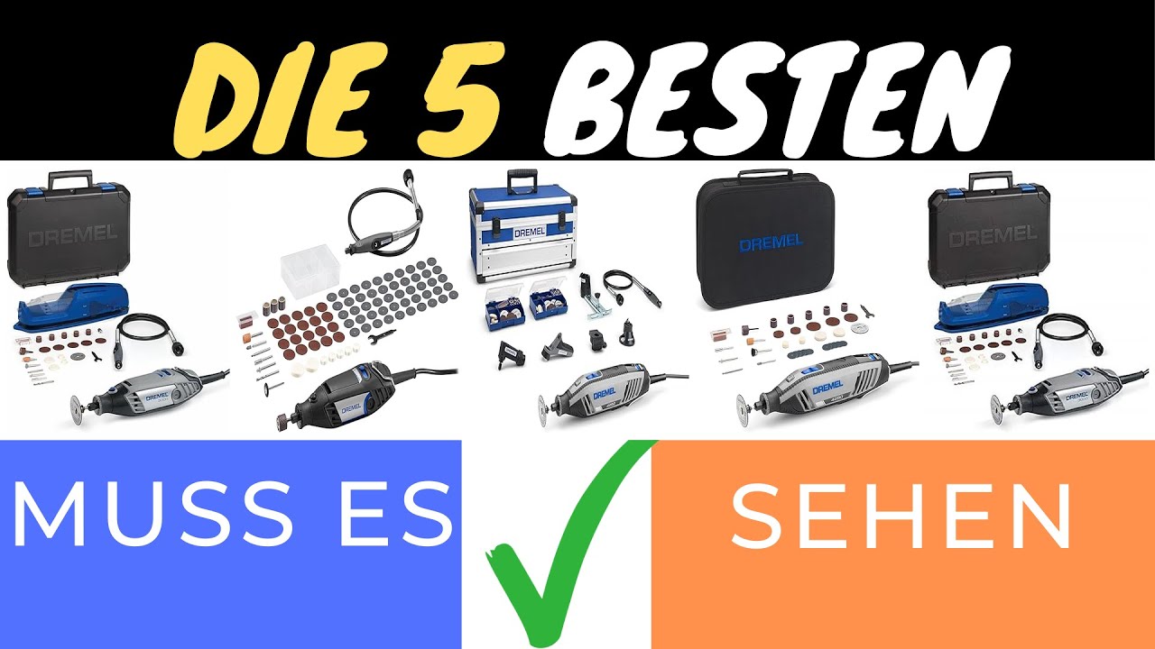 DIE BESTEN MULTIFUNKTIONSWERKZEUGE 2025: DREMEL 3000, 3200 & 4250 IM ...