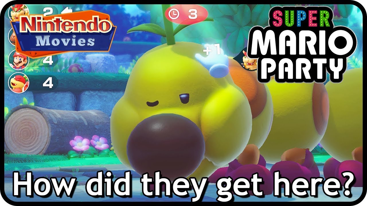Super Mario Party - All "How did they get here?" Mini-Games (2 Players ...