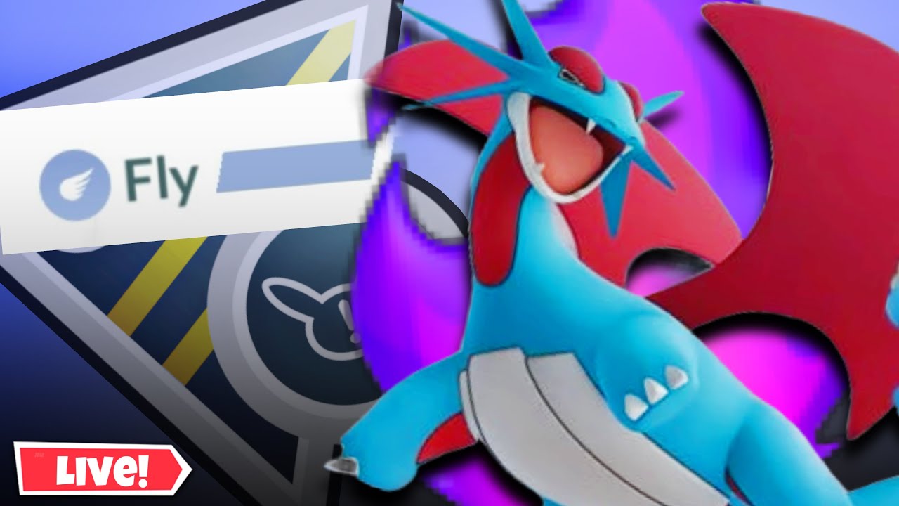 🎮 **Pokémon GO Livestream: New Fly Move on Salamence in Ultra League Premier!** 🐉 - YouTube