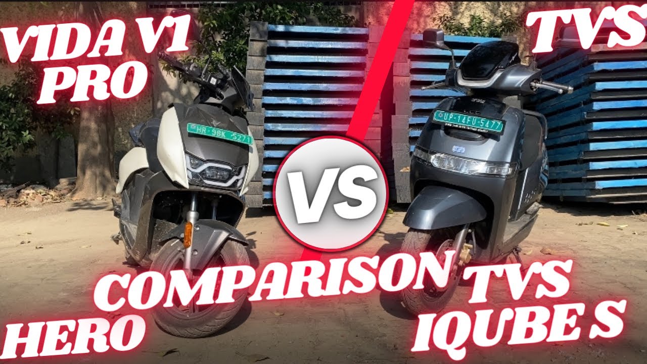 Hero Vida V1 Pro VS TVS iQube S | Detailed Comparison @Powerstaaar ...