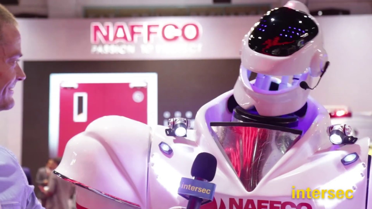 Intersec 2019: Robo NAFFCO and Eng. Khalid Al Khatib at the NAFFCO ...