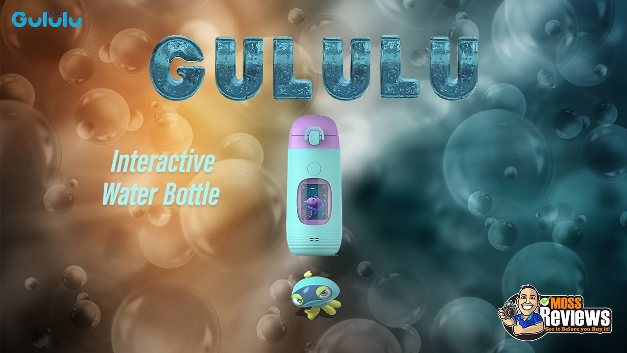 Gululu Smart Water Bottle for Kids Unboxing & Demonstration - YouTube