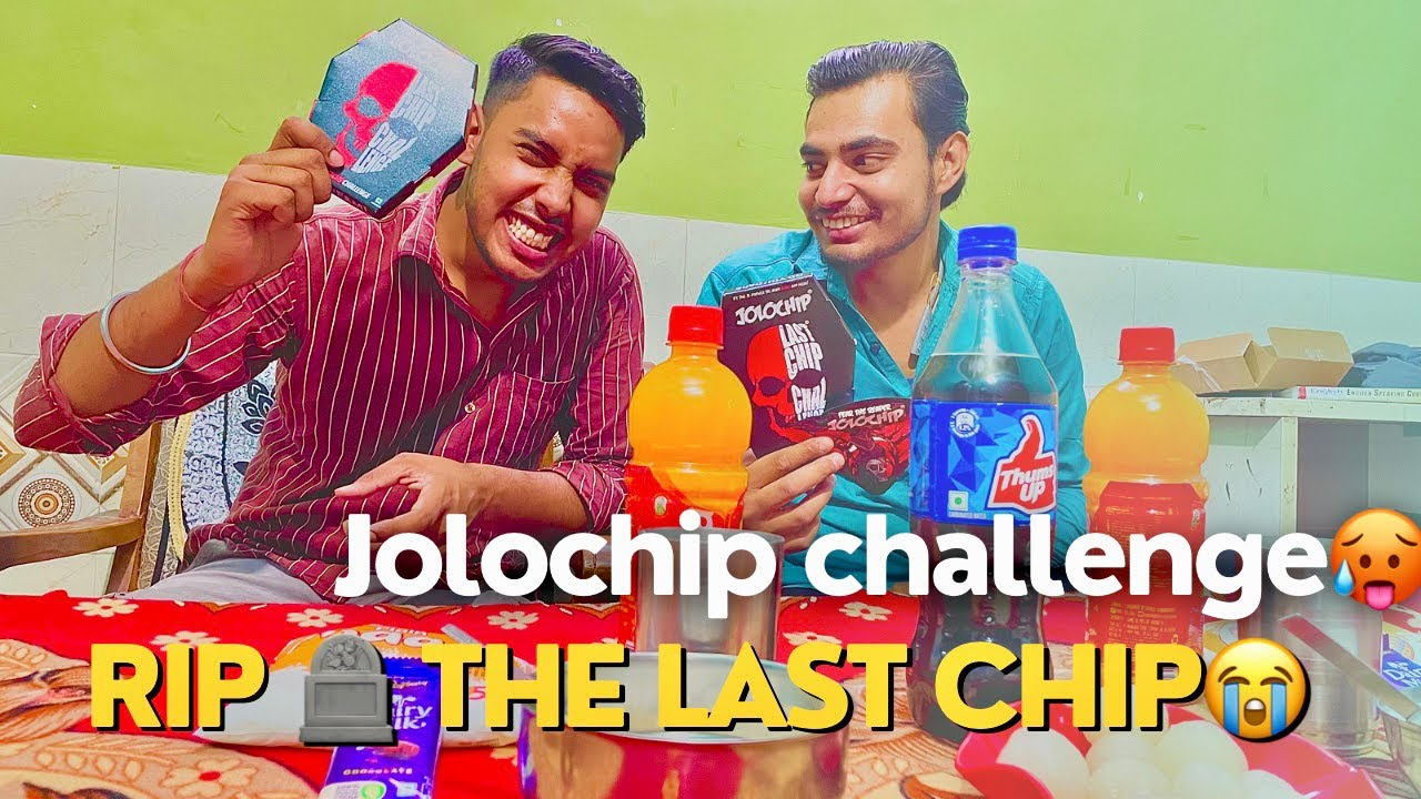 Jolochip challenge 🥵🥵 | हालत ख़राब हो गयी 😭| RIP 🪦| spicey chip ...