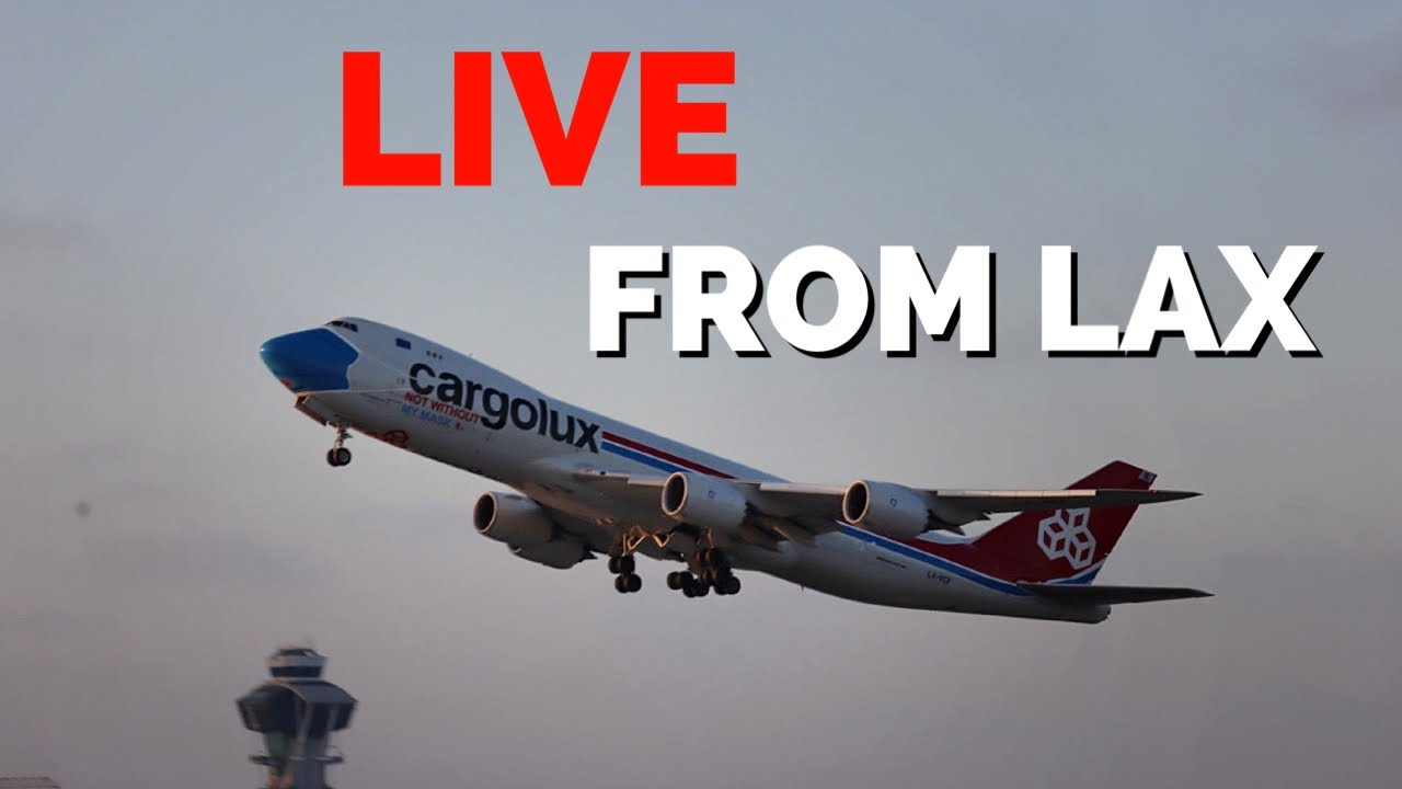 LIVE 🔴 LAX International Airport | LIVE ATC - YouTube
