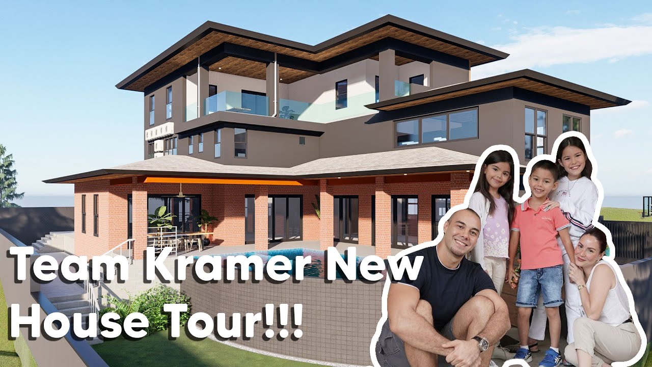 Team Kramer New House Tour!!! | Walkthrough Animation - YouTube
