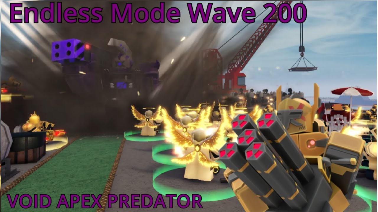 Beating Wave 200- Void Apex Predator | Tower Defense X - YouTube