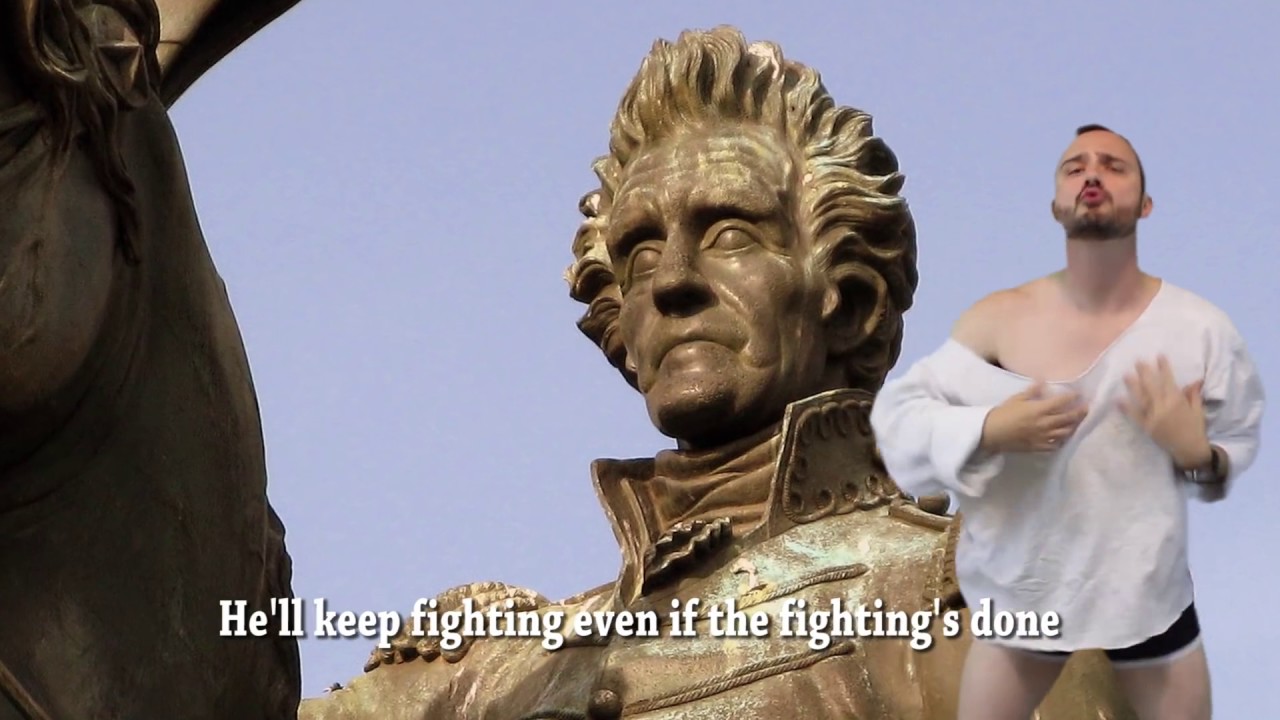 Andrew Jackson Flashdance's Maniac Parody @MrBettsClass - YouTube