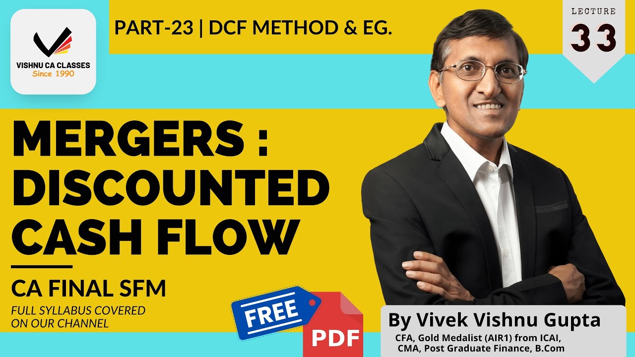 Discounted Cash Flow Method | Mergers and Acquisitions | CA Final SFM - YouTube